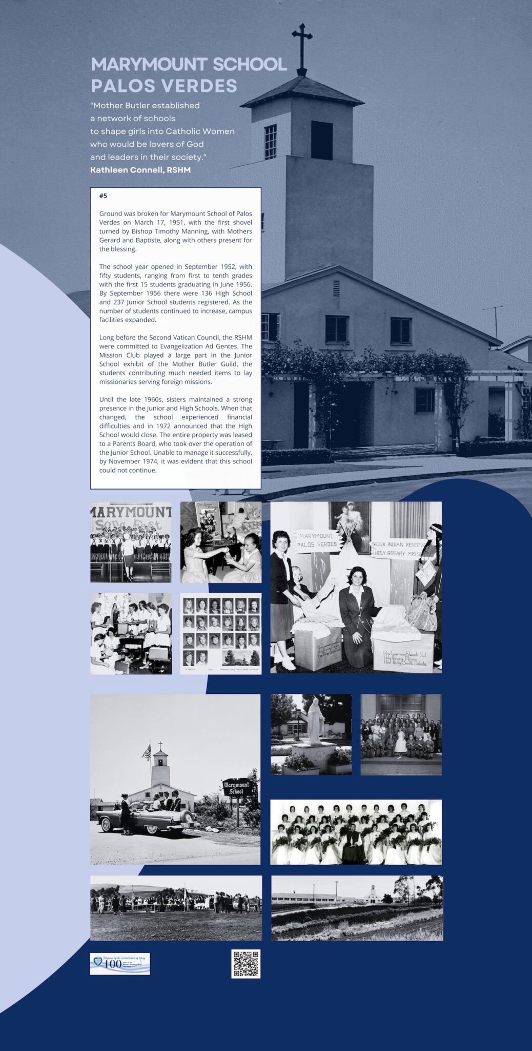 5 – Marymount School, Palos Verdes – RELIGIOUS OF THE SACRED HEART OF MARY