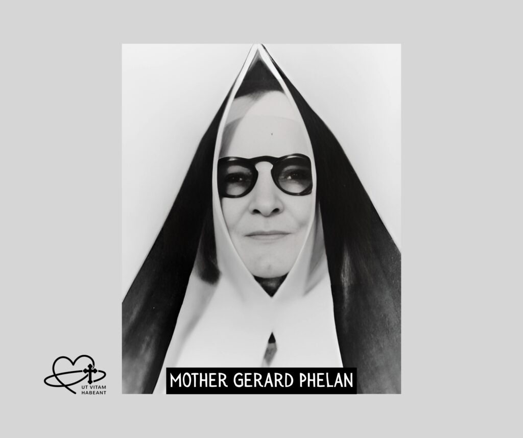 Mother Gerard Phelan – RELIGIOUS OF THE SACRED HEART OF MARY